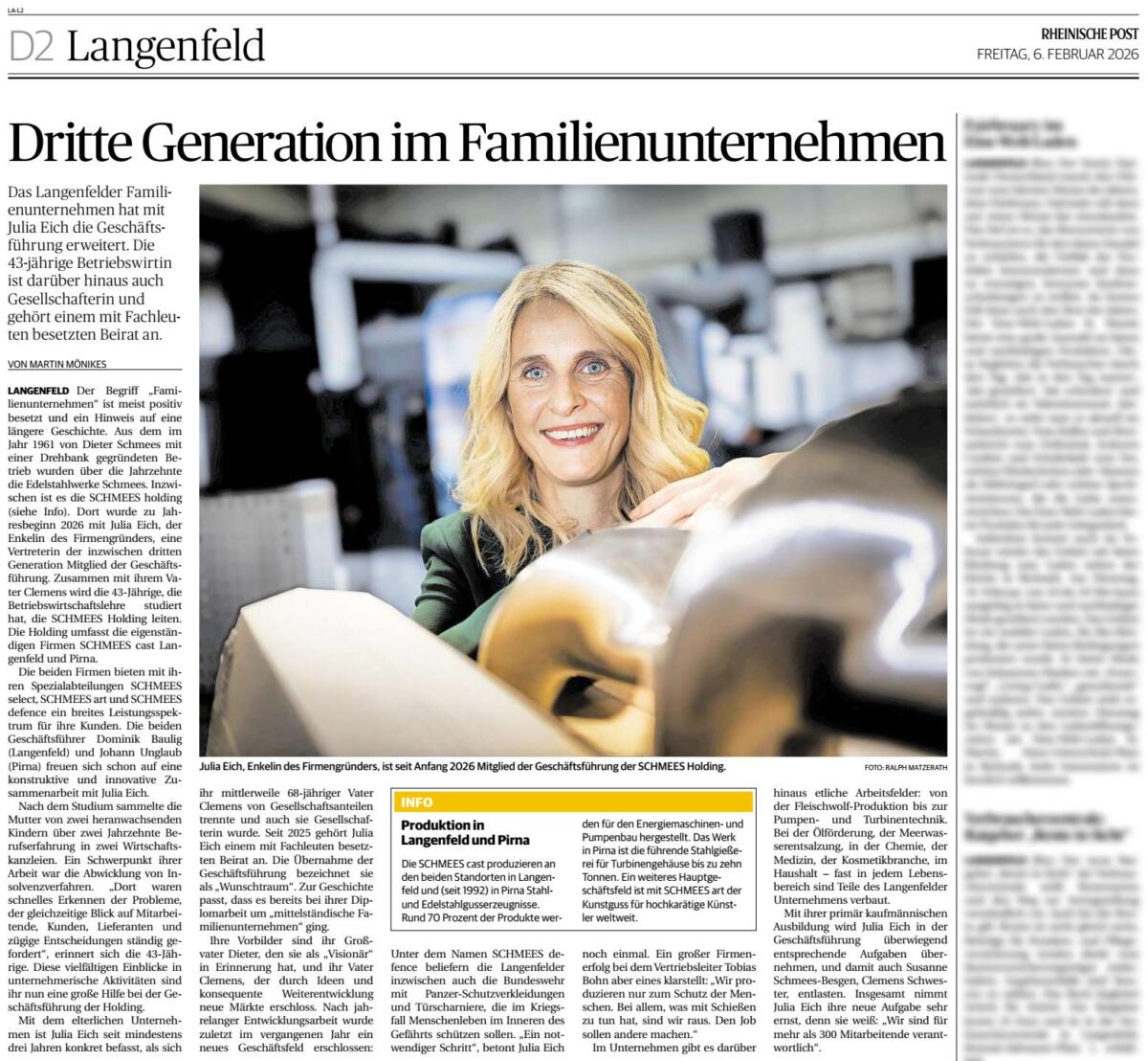 Edelstahlgießerei | SCHMEES cast Langenfeld & Pirna GmbH